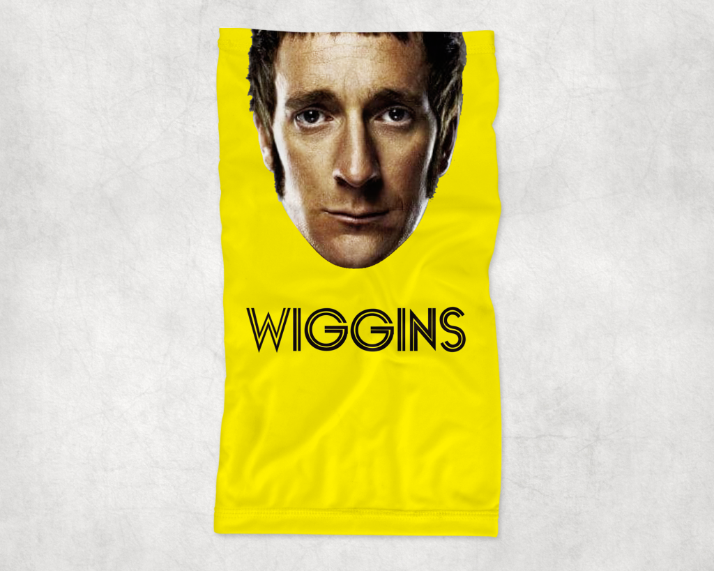 Wiggins Cycling Neck Gaiter | Cycling Head Scarf | Cycling Souvenirs